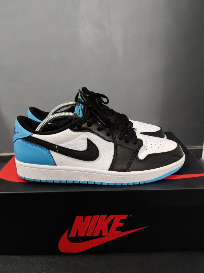 Jordan 1 low OG UNC "Powder Blue", Men's Fashion, Footwear, Sneakers on ...