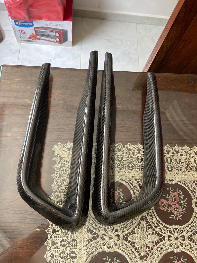 JS racing carbon air duct, Car Accessories, Accessories on Carousell