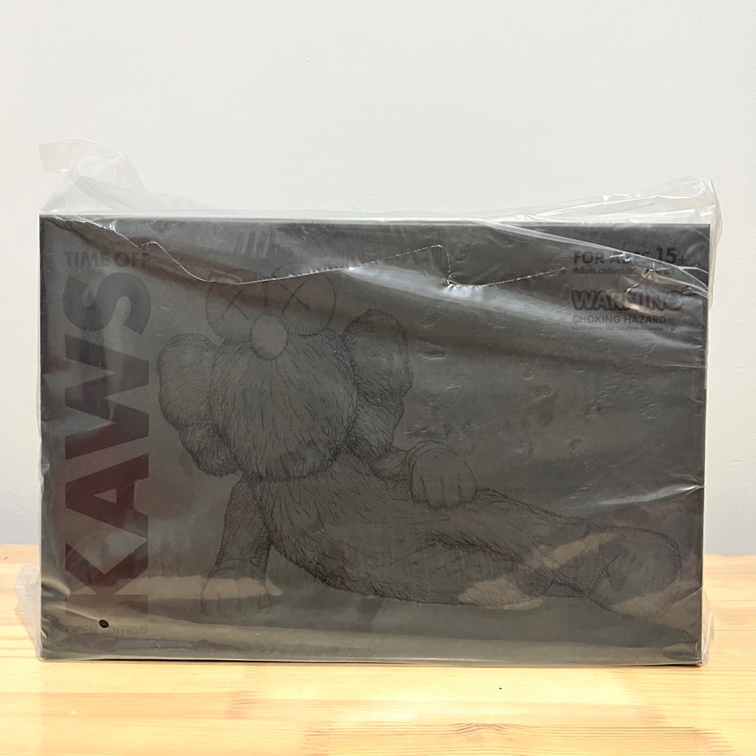 KAWS Time Off (Black), Hobbies & Toys, Toys & Games on Carousell