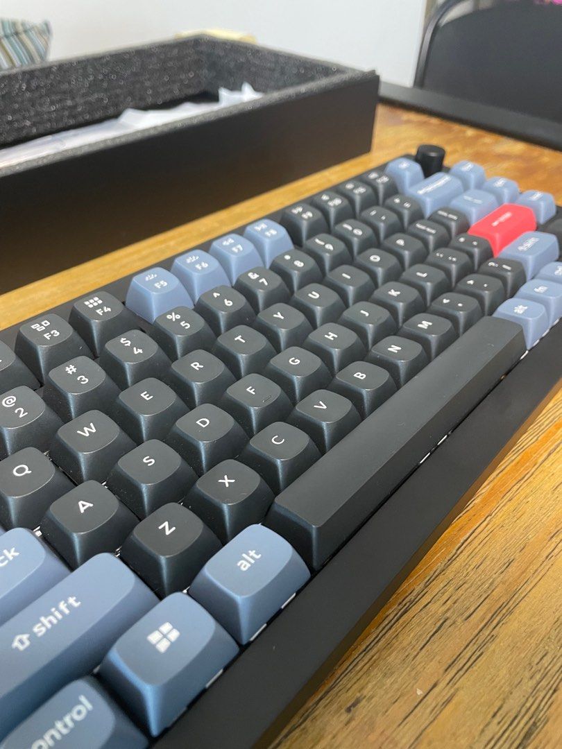 Keychron V1 with extra keycaps, Computers & Tech, Parts & Accessories ...