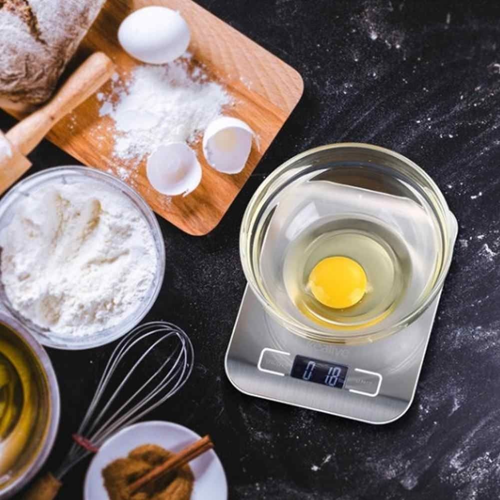 Kitchen food weighing scale (10kg/1g) Digital Display Machine Weigh ...