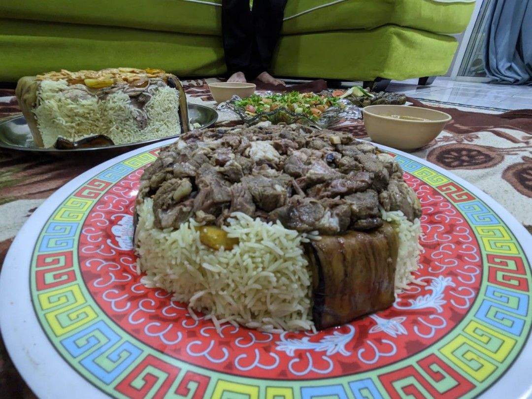 Lamb maqluba, Food & Drinks, Rice & Noodles on Carousell