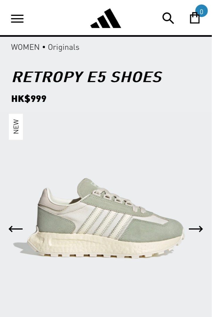 Latest season Adidas Retropy E5 * Like New, Women's Fashion, Footwear ...