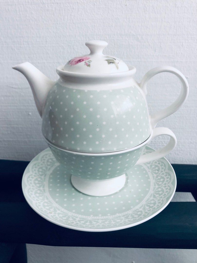 Laura Ashley Tea set, Furniture & Home Living, Kitchenware & Tableware ...