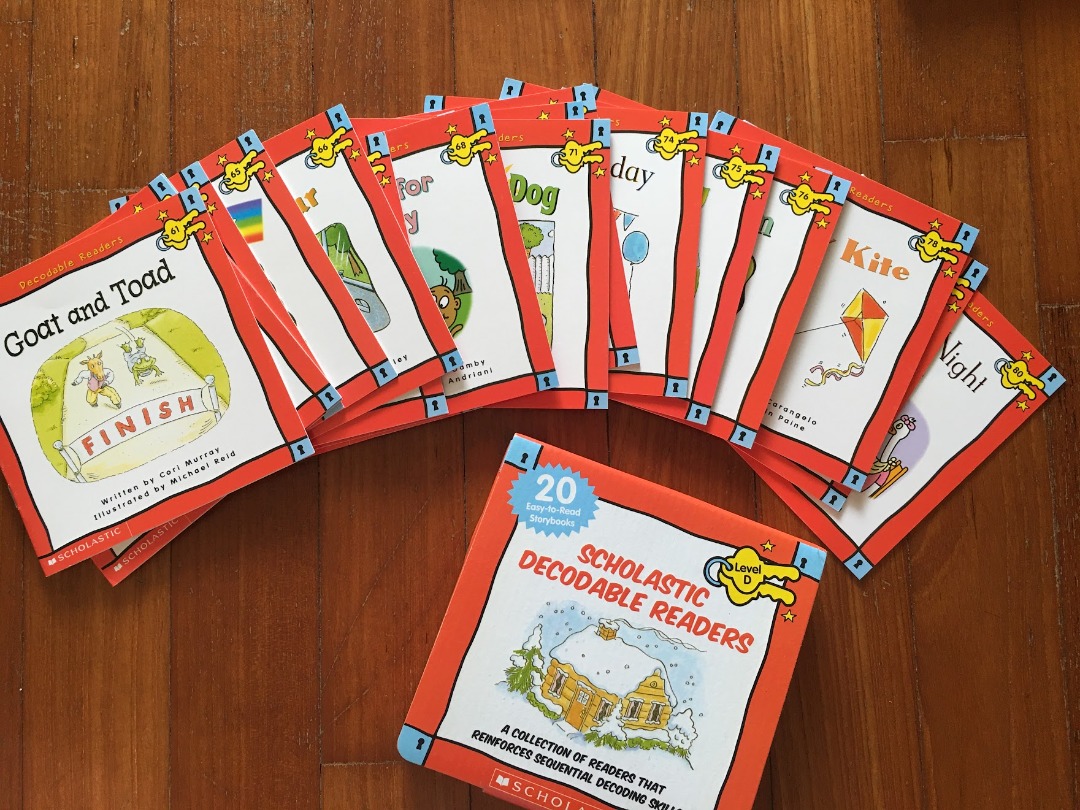 Learn to Read. Scholastic Decodable Readers - Level D, Hobbies & Toys ...