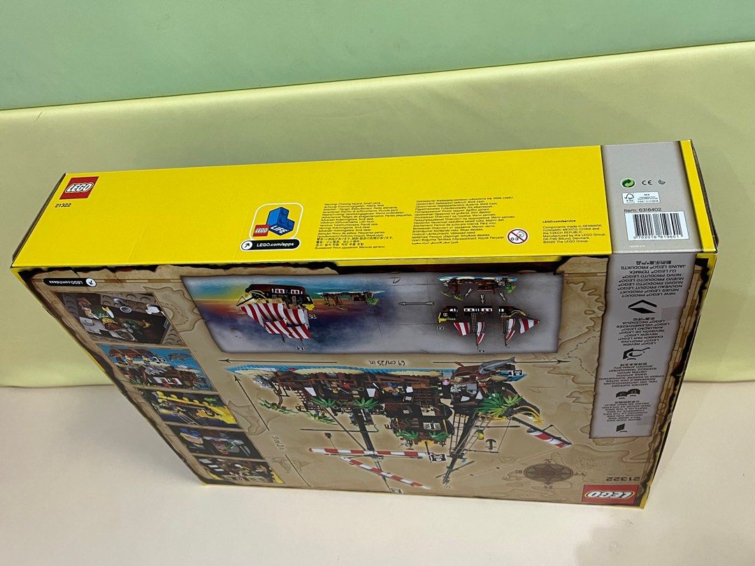 Lego 21322 ideas Pirates of Barracuda Bay 海盜船, 興趣及遊戲, 玩具 & 遊戲類 - Carousell