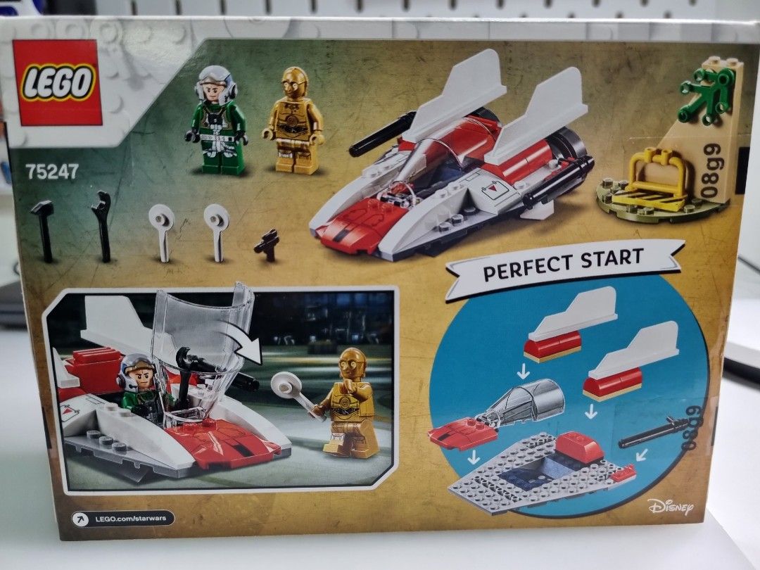 LEGO 75247 Rebel A-Wing Starfighter, Hobbies & Toys, Toys & Games on ...