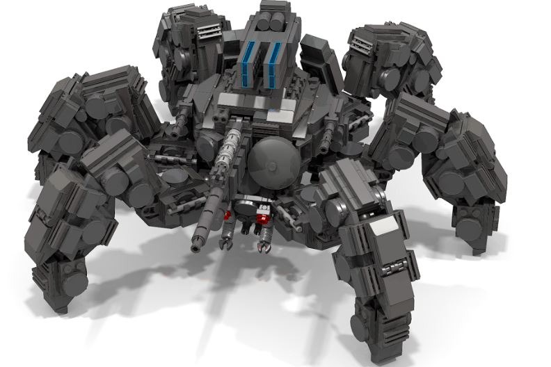 Lego building block MX-A03 kai Four-legged Mech, Hobbies & Toys, Toys ...