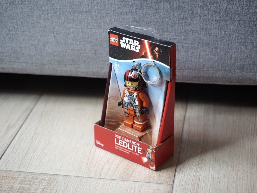 LEGO Star Wars Poe Cameron LEDLITE (LED light keychain), Hobbies & Toys ...