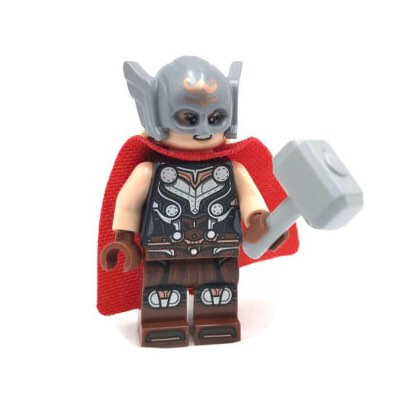 Lego Thor Love & Thunder - Lady Thor / Jane Foster, Hobbies & Toys ...