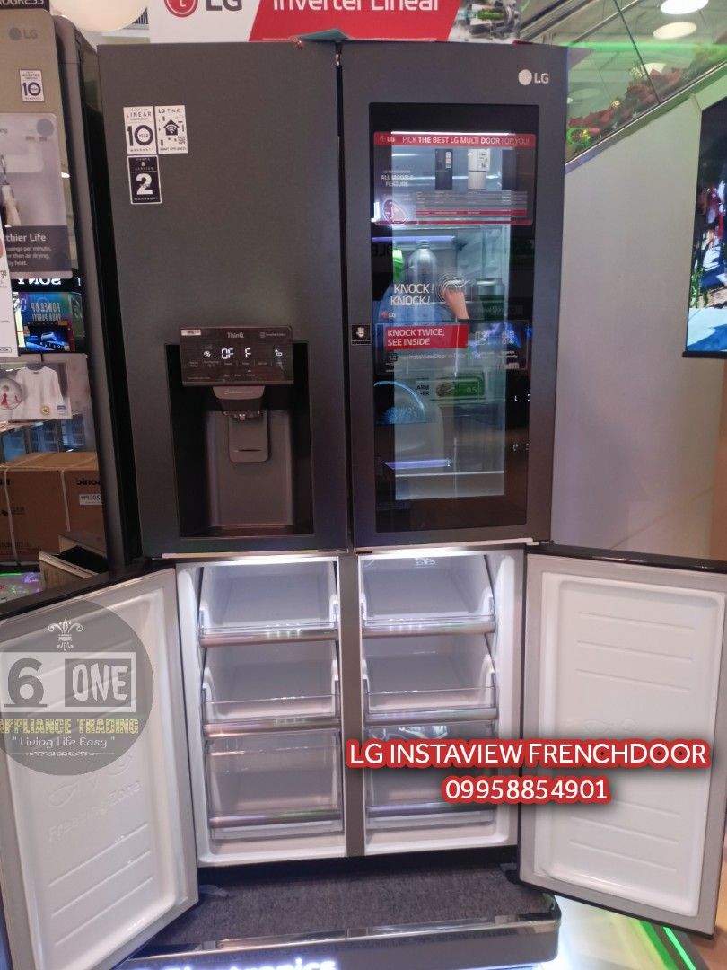 LG KNOCk KNOCk INSTAVIEW REFRIGERATOR, TV & Home Appliances, Kitchen ...