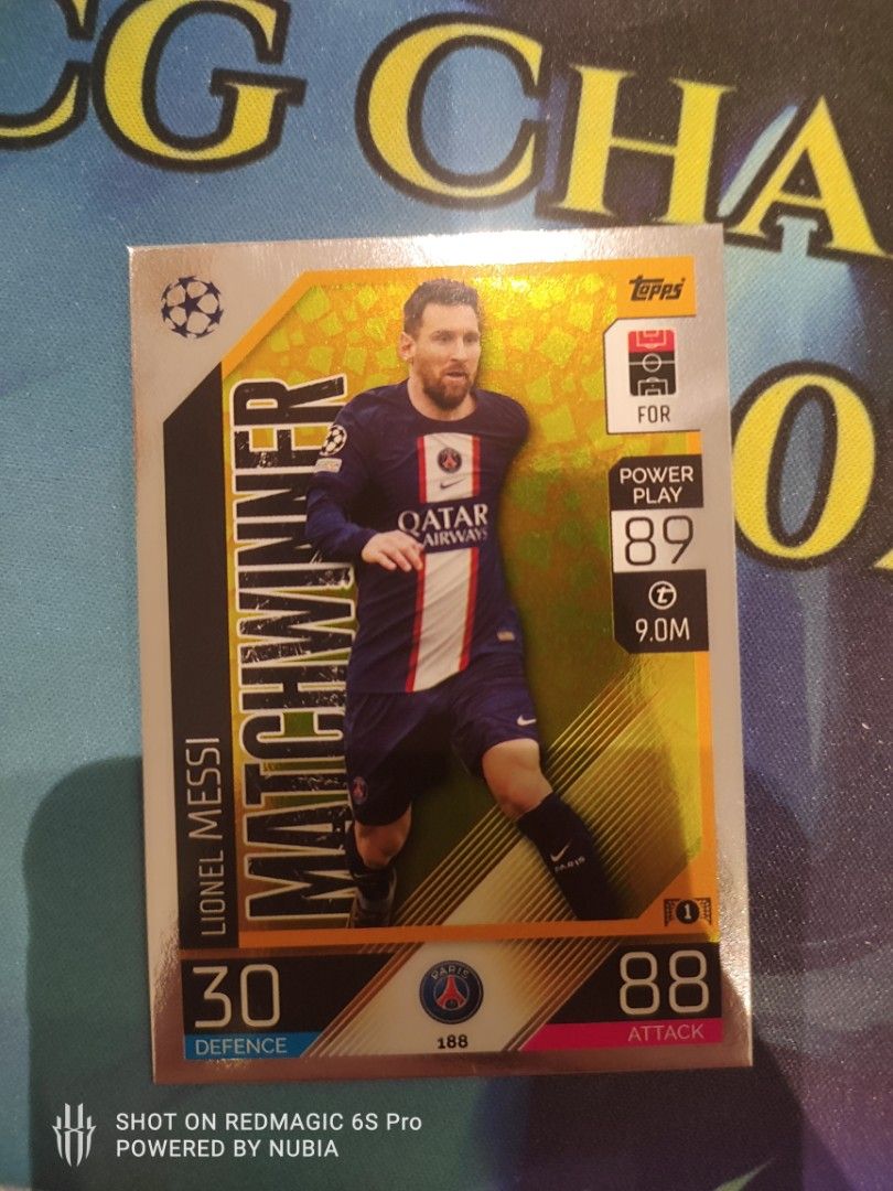 Lionel Messi match attax, Hobbies & Toys, Memorabilia & Collectibles ...