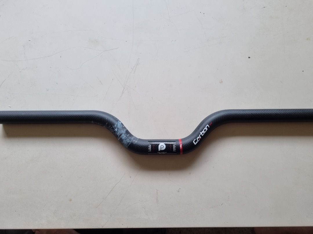 Litepro Carbon Fiber Mid Rise Handlebar, Sports Equipment, Bicycles ...