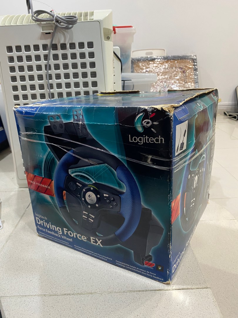 Logitech Driving Force Ex, Video Gaming, Gaming Accessories ...