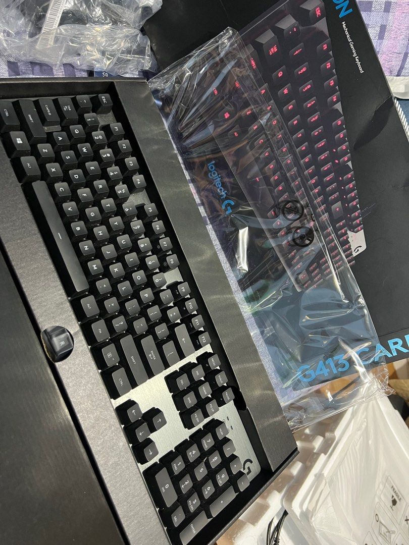 Logitech G413 carbon mechanical gaming keyboard, Computers & Tech ...