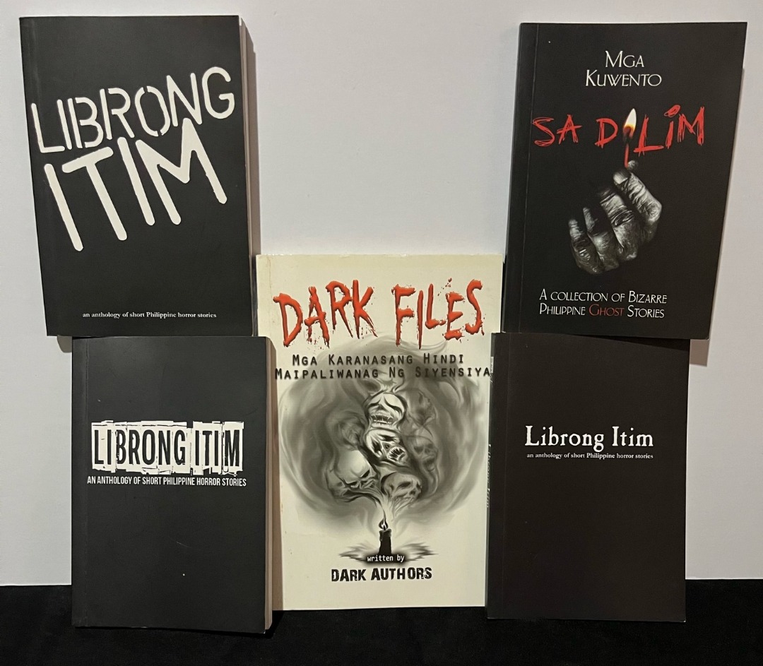 Lot of Five (5) Philippine Horror Stories Books (B) on Carousell