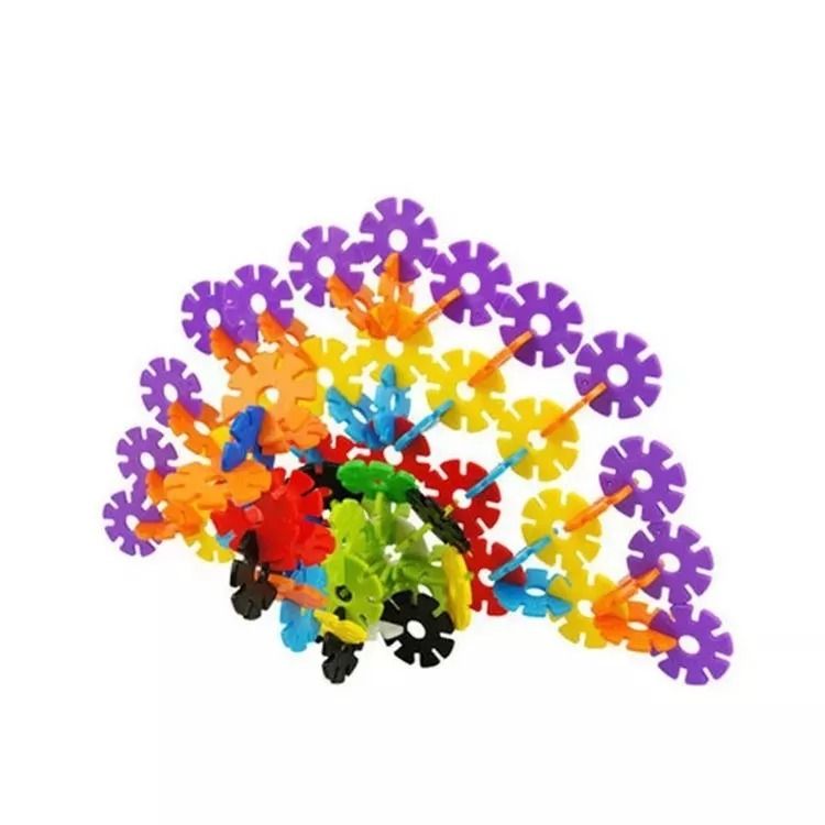 M Size Plastic Snowflake Building Set 4.3cm 350pcs/per box, Hobbies ...