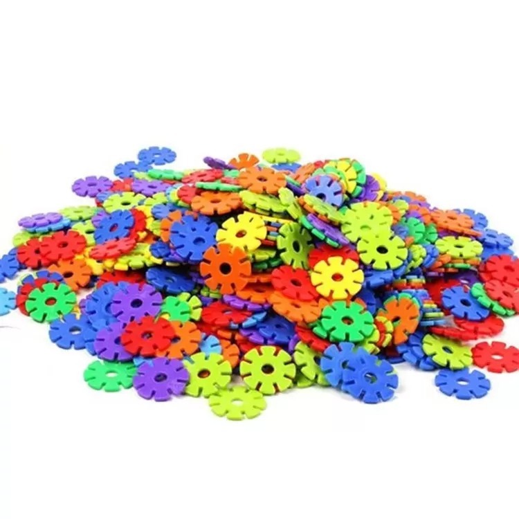 M Size Plastic Snowflake Building Set 4.3cm 350pcs/per box, Hobbies ...