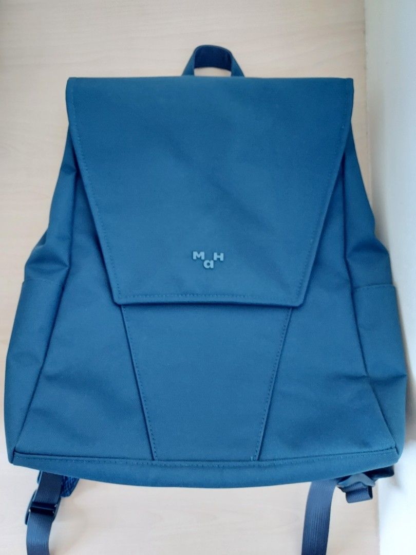 MaH Backpack in Blue, Women's Fashion, Bags & Wallets, Backpacks on ...