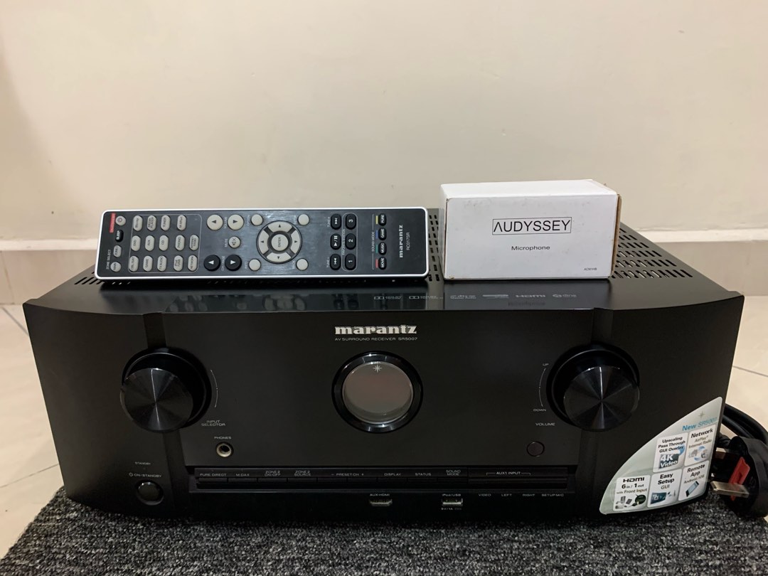 Marantz : SR5007 4K UHD WiFi BT 7.2Ch Network AV Receiver, Audio ...