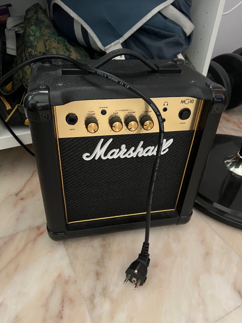Marshal mg10 guitar amp, Hobbies & Toys, Music & Media, Music Accessories on Carousell