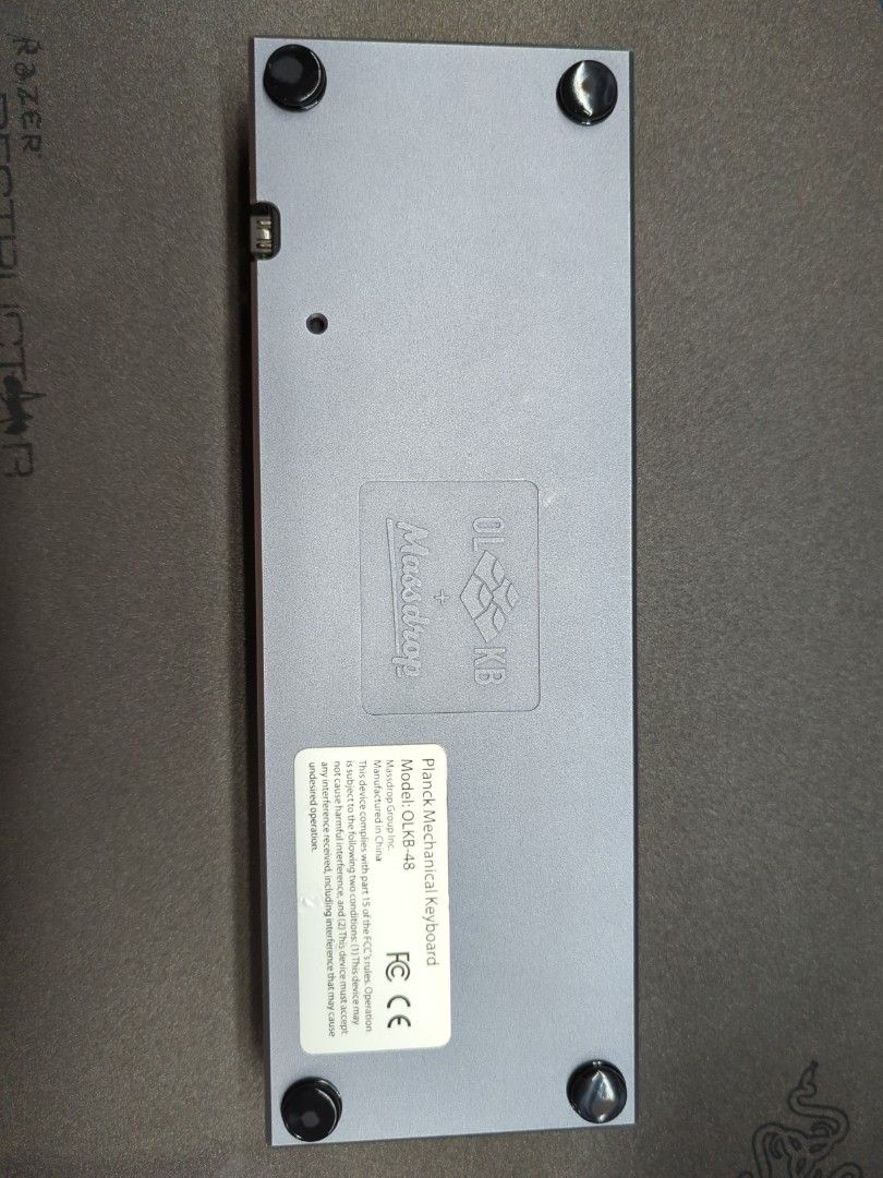 Massdrop x OLKB Planck Rev 4 Keyboard w/ MITO keycaps, Computers & Tech ...