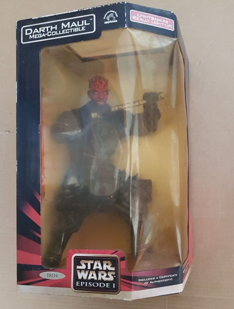 Mega-Collectible, Darth Maul 12 inches Action Figure, Vintage Star Wars ...