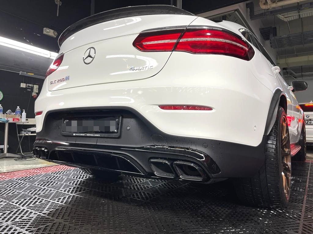 Mercedes Benz Merc GLC63 Coupe Full Bodykit Conversion X253 GLC200 ...