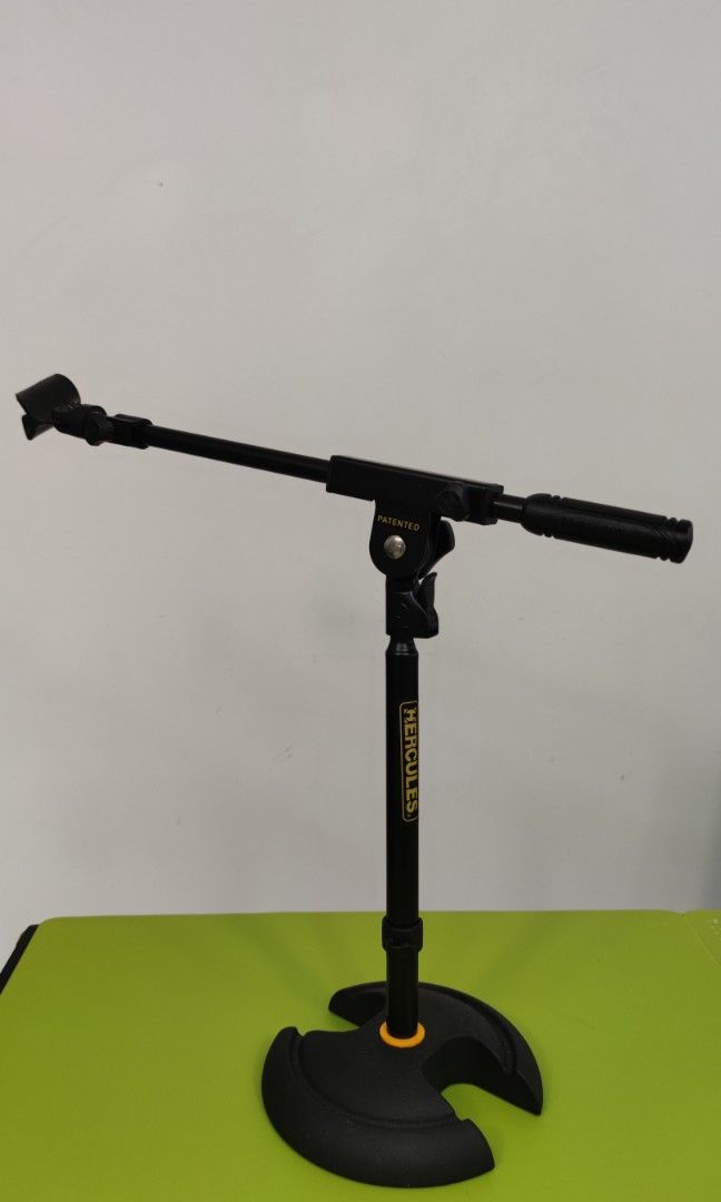 Hercules MS120B Table Top / Lectern / Rostrum Microphone Stand Mic ...