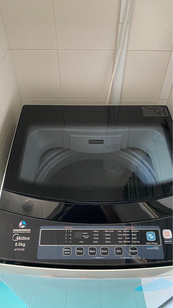 Midea top load 8kg, TV & Home Appliances, Washing Machines and Dryers ...