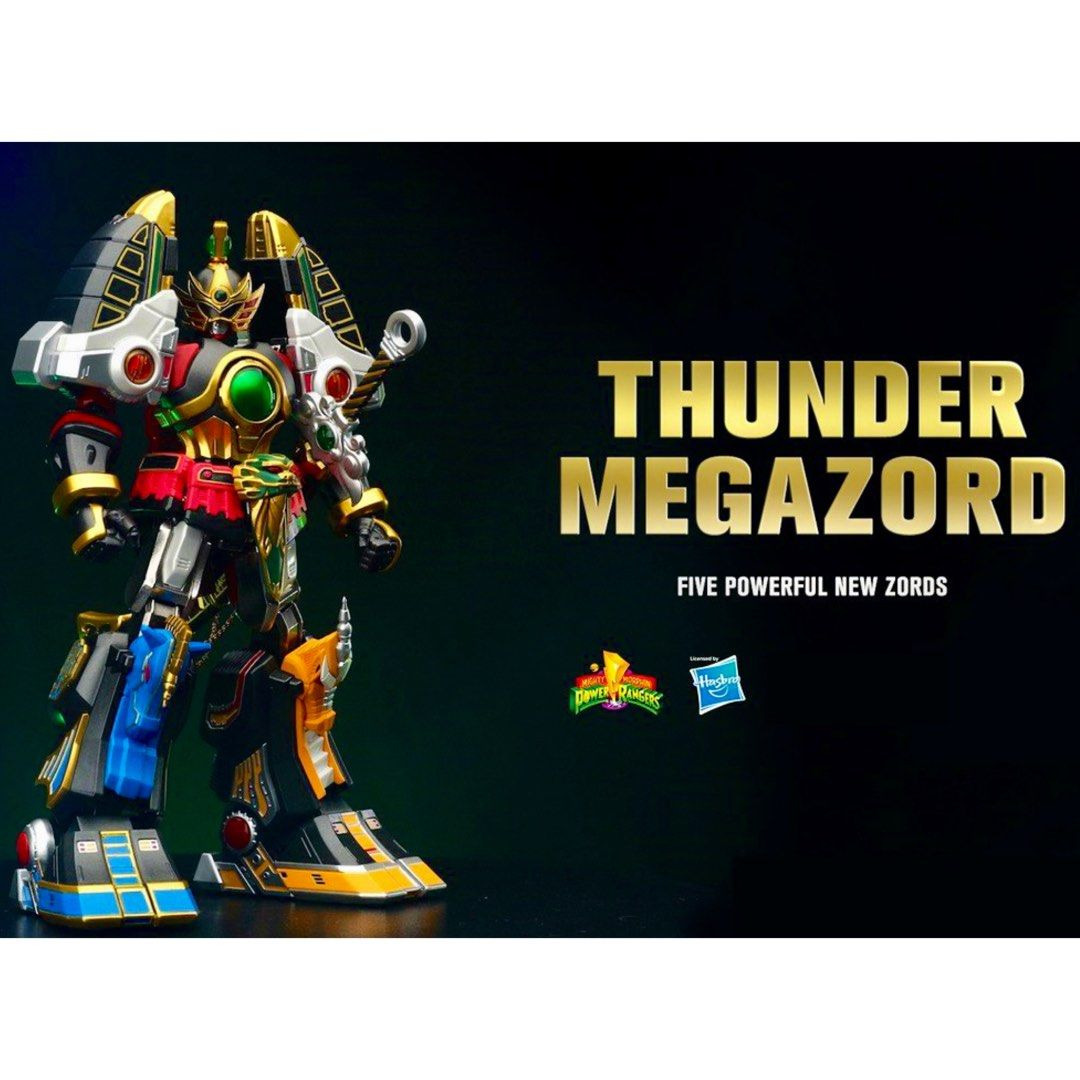 Mighty Morphin Power Rangers Thunder Megazord Hasbro x Innovation Point ...