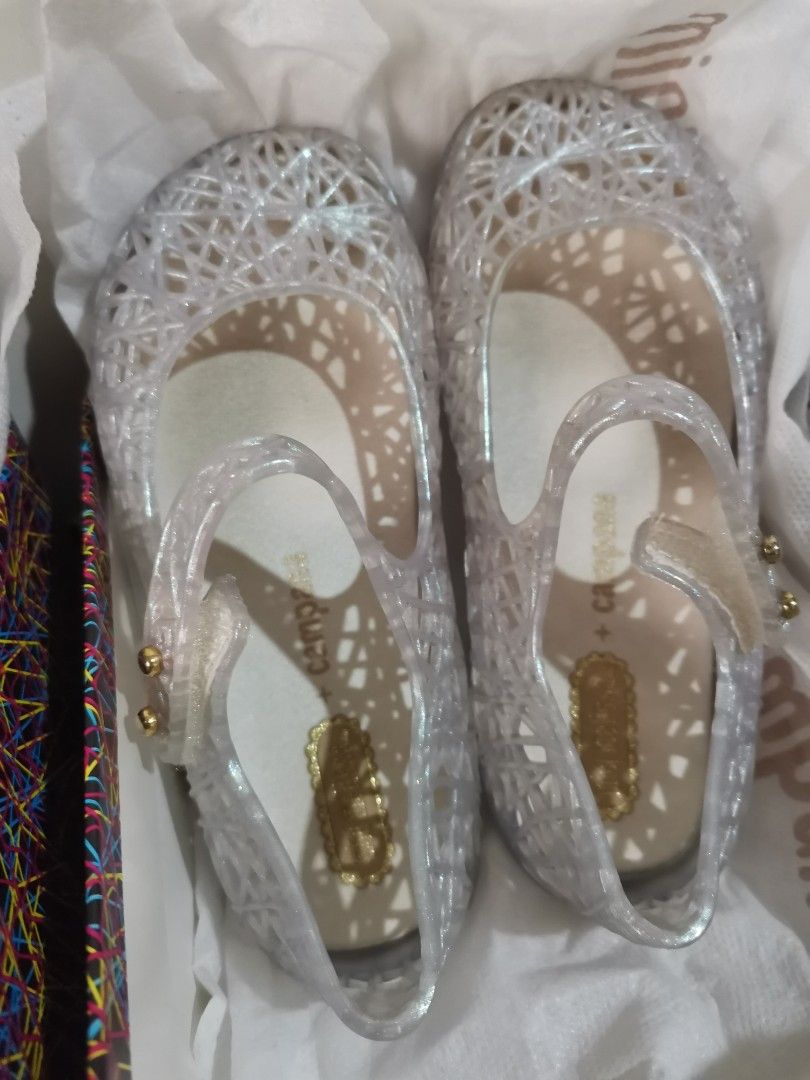 Original Mini Melissa Campana White s9, Babies & Kids, Babies & Kids ...