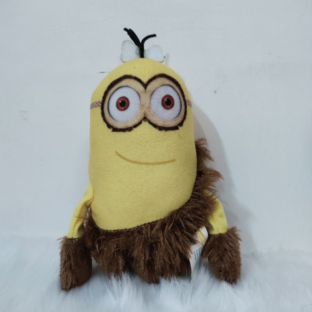 Minion Caveman Plush, Hobbies & Toys, Toys & Games on Carousell