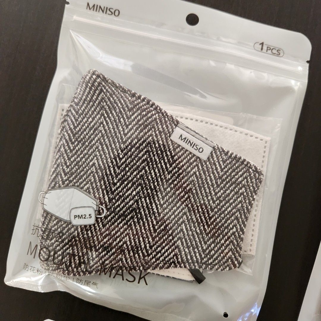 Miniso Face Mask, Health & Nutrition, Face Masks & Face Shields on ...