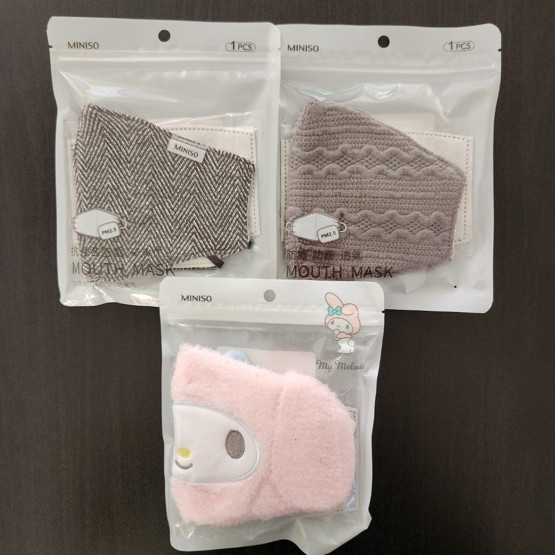 Miniso Face Mask, Health & Nutrition, Face Masks & Face Shields on ...