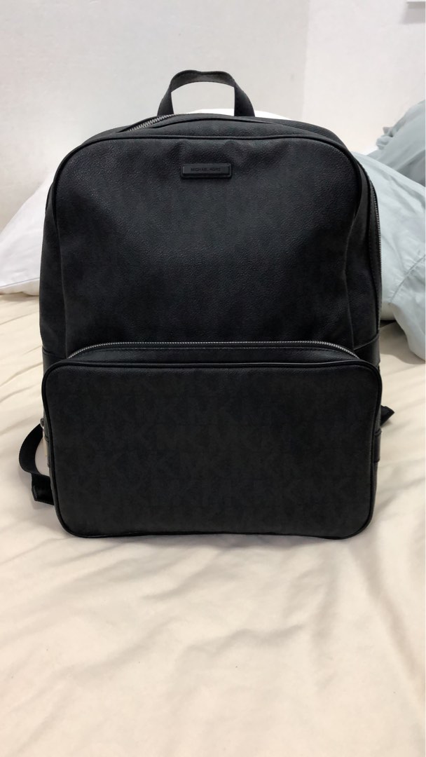 MK Jet Set Black Backpack, Men's Fashion, Bags, Backpacks on Carousell