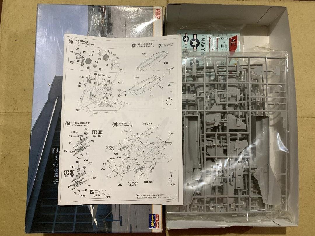 Model Kit Hasegawa 1 72 Scale F 4j Phantom Ii Us Navy Vf 31