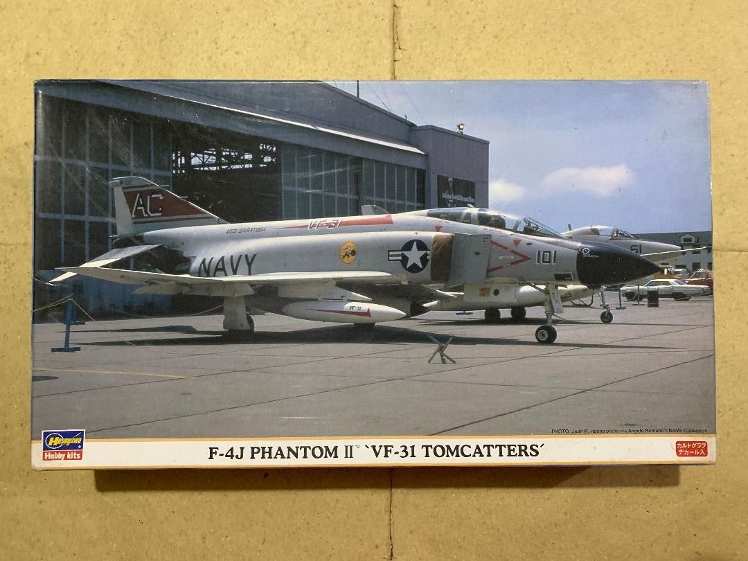 Model Kit Hasegawa 1 72 Scale F 4j Phantom Ii Us Navy Vf 31