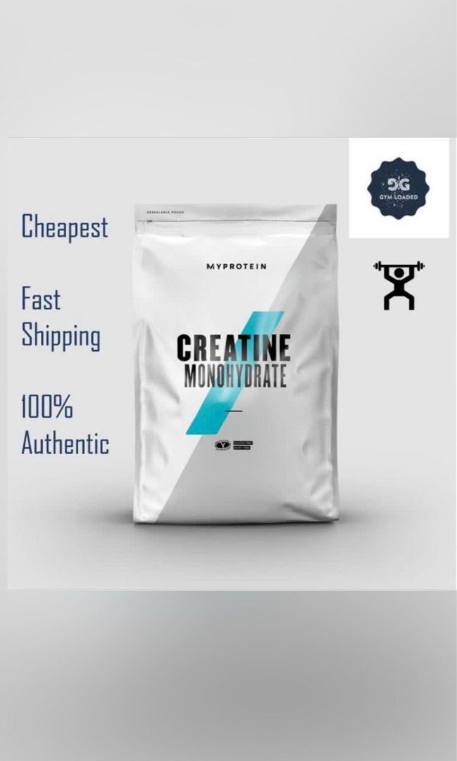 MyProtein Creatine Monohydrate , Health & Nutrition, Health Supplements ...