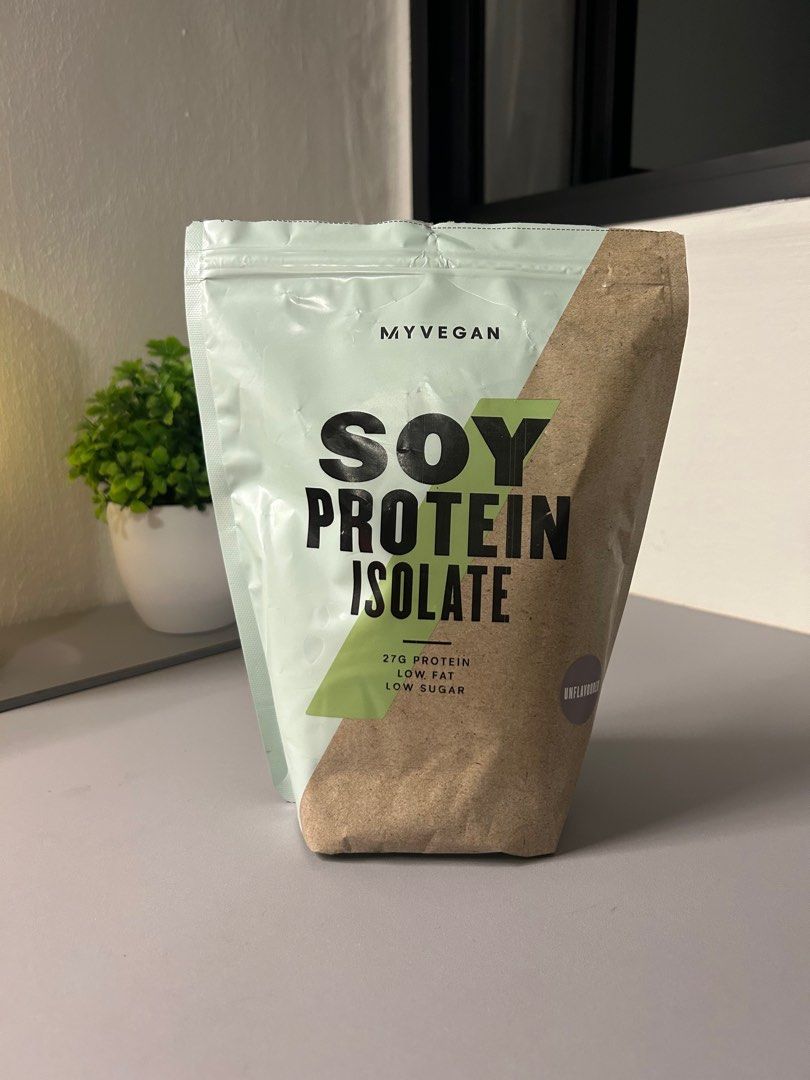 Myprotein soy protein isolate unflavoured 500g, Health & Nutrition ...