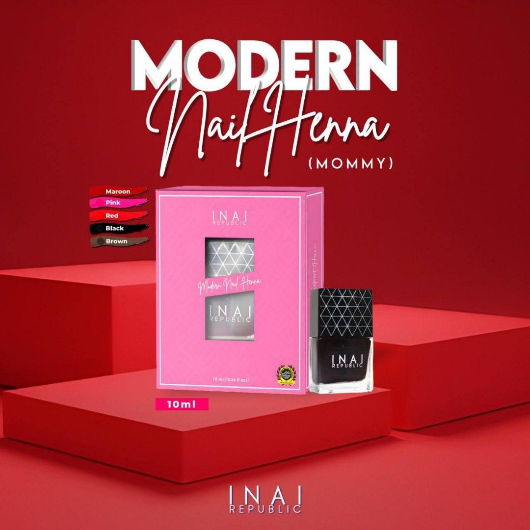 Nail Henna Mommy by INAI REPUBLIC, Beauty & Personal Care, Hands & Nails on Carousell