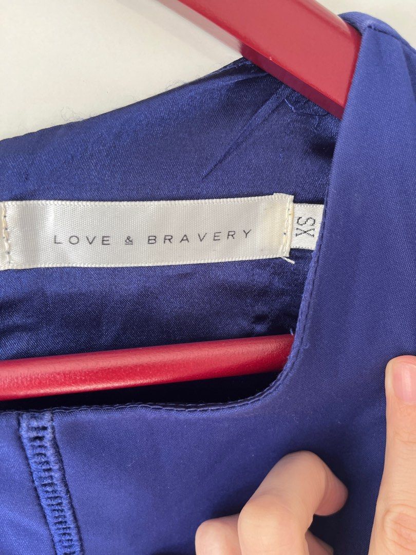 Navy Blue Dress Love & Bravery, Women's Fashion, Dresses & Sets ...