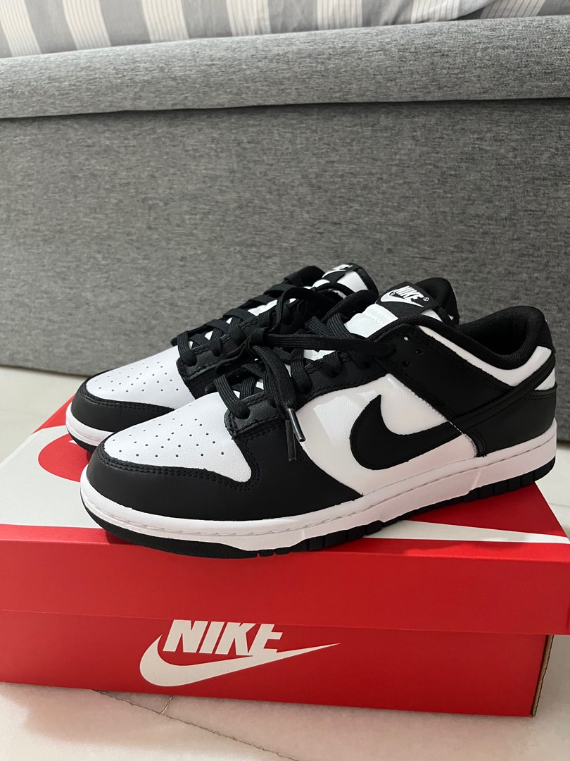 Nike Dunks Low Panda US8, Men's Fashion, Footwear, Sneakers on Carousell