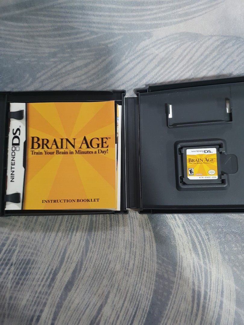 Nintendo DS Brain Age, Video Gaming, Video Games, Nintendo on Carousell