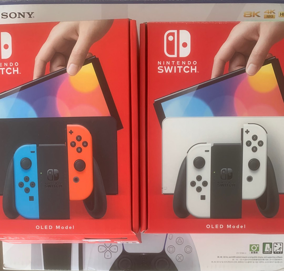 Nintendo Switch OLED Used ( trade in Welcomed), Video Gaming, Video ...
