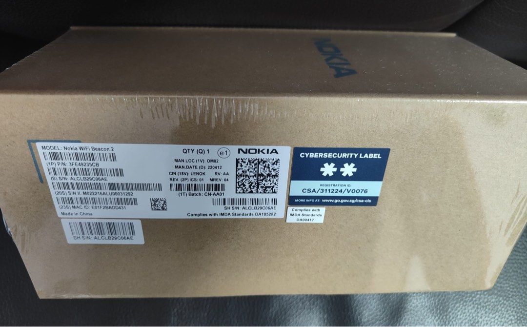 Nokia Wifi Beacon 2 wifi 6 mesh home network router, Mobile Phones ...