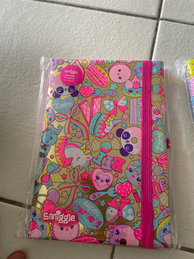 Notebook from Smiggle. Still in packaging, Hobbies & Toys, Stationery ...