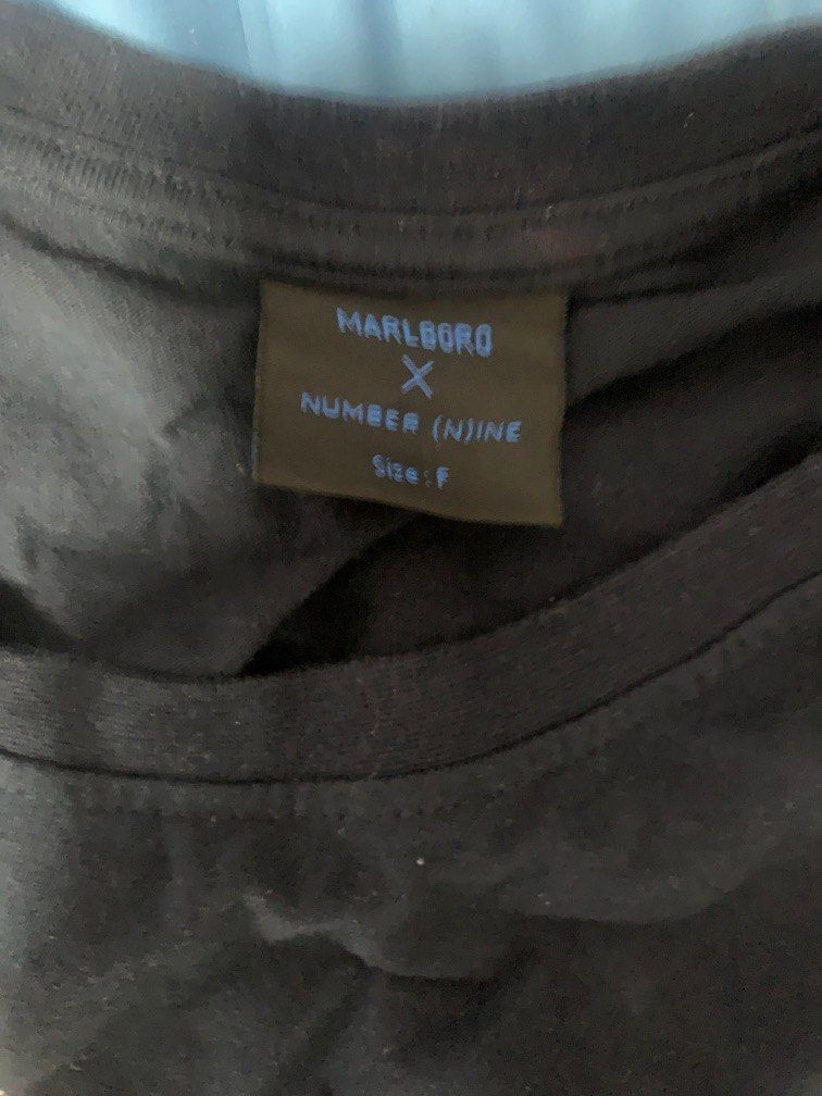 NUMBER NINE X MARLBORO TEE, Men's Fashion, Tops & Sets, Tshirts & Polo ...