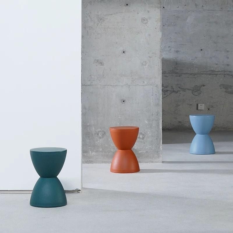 OBELIA Contemporary Accent Stool / Side Table, Furniture & Home Living ...