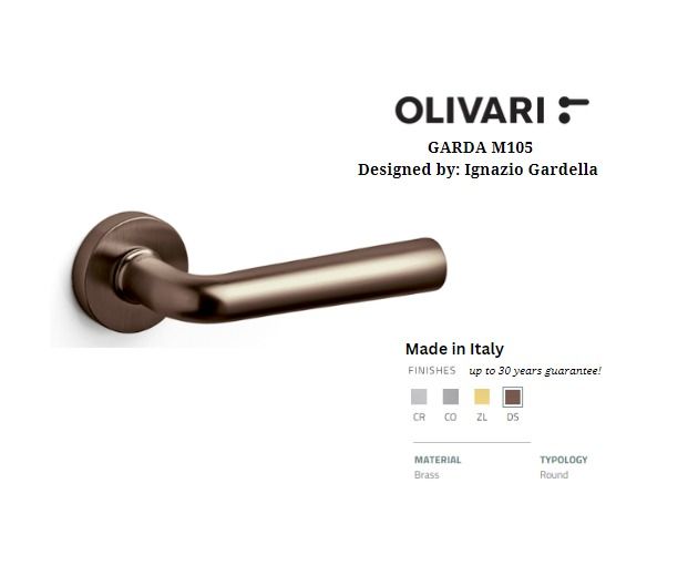 Olivari Door Handle - Made in Italy (with up to 30 years guarantee ...